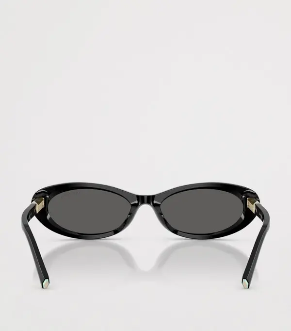 Tiffany & Co. Acetate Oval Sunglasses
