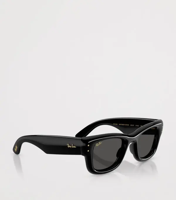 Ray-ban X A$ap Rocky Wayfarer Puffer Sunglasses - Black