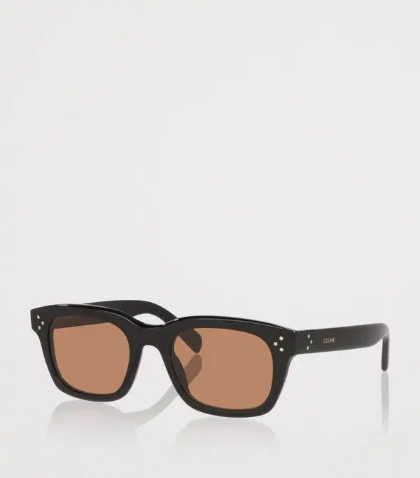 Celine Acetate Irregular Sunglasses