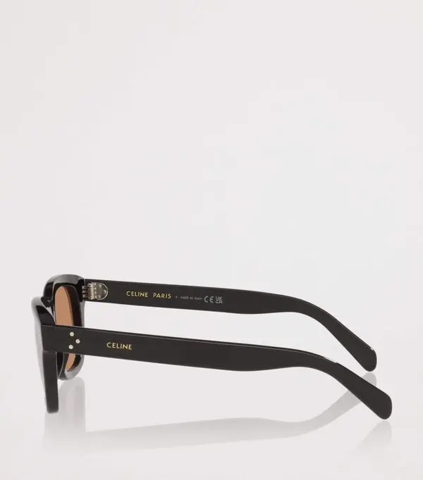Celine Acetate Irregular Sunglasses