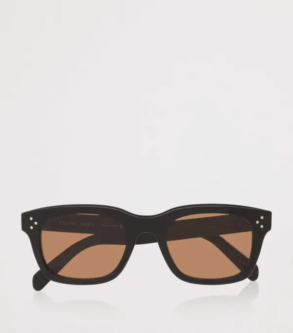 Celine Acetate Irregular Sunglasses