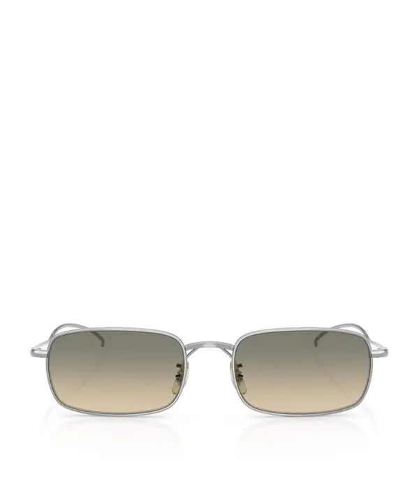 Oliver Spencer Titanium Tk-14 Sunglasses - Silver