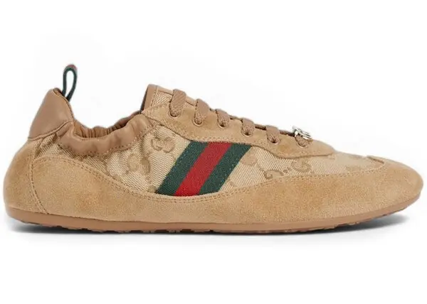 Gucci Shift Sneaker Gg Canvas - Light Beige