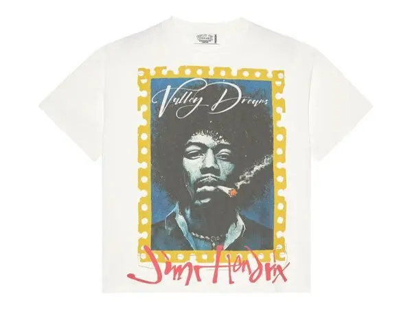 VALE FOREVER Jimi Hendrix T-shirt - White