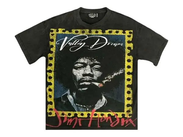 VALE FOREVER Jimi Hendrix T-shirt - Black