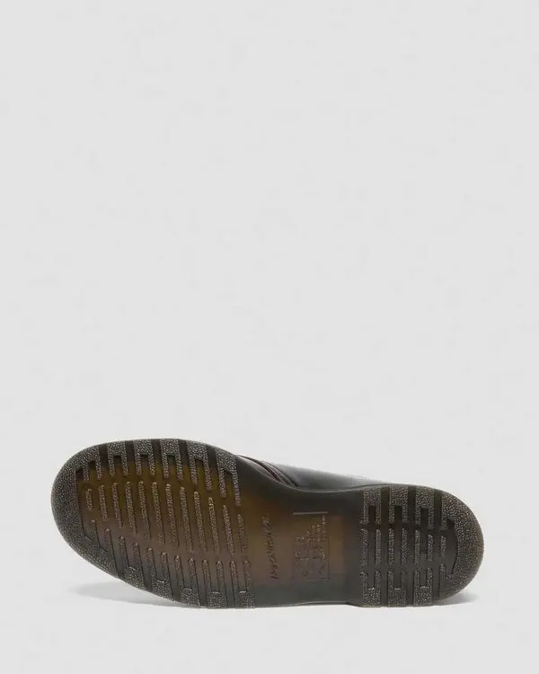 Dr. Martens Mayfare Rub Off Leather Shoes - Red