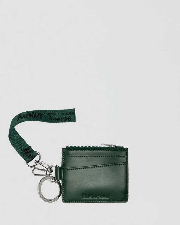 Dr. Martens Kiev Leather Cardholder - Green
