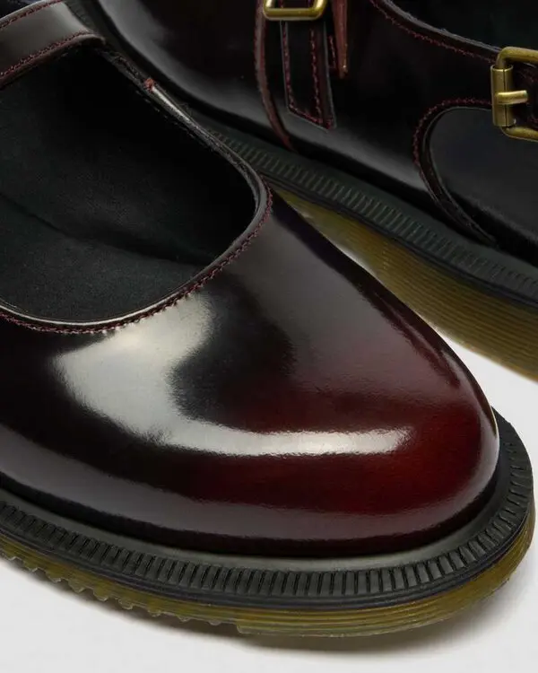 Dr. Martens Madaline Slingback Mary Jane Shoes - Red