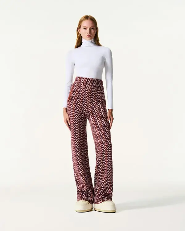 Perfect Moment Chalet Knit Pant - Wine