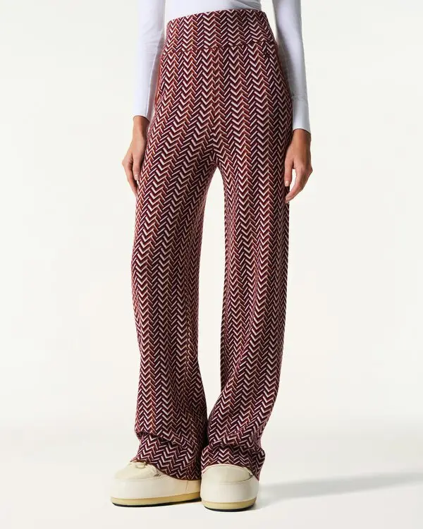 Perfect Moment Chalet Knit Pant - Wine
