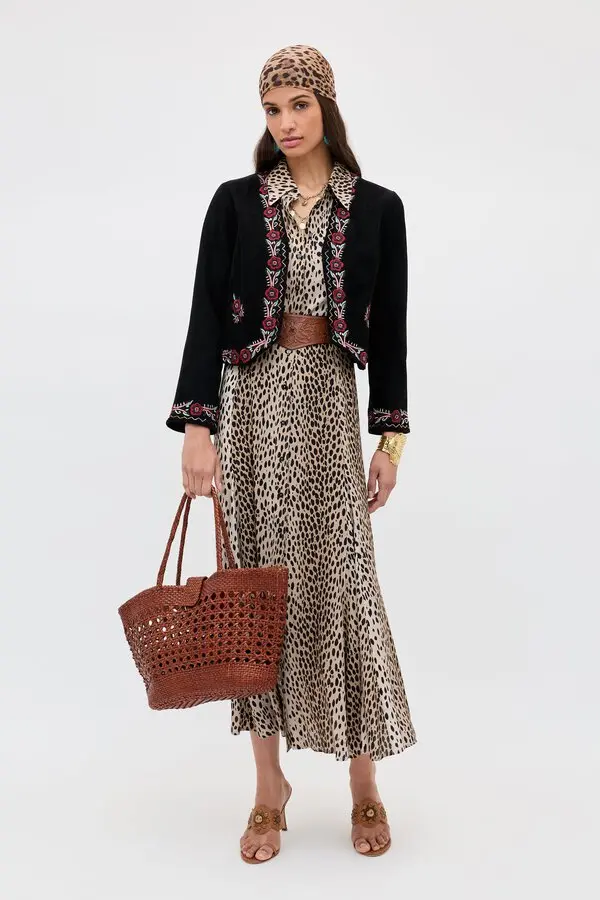 Rixo Oliwia Roselle Embellishment Top