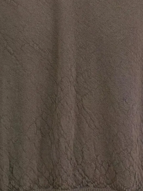 Rick Owens V-neck Textured Top