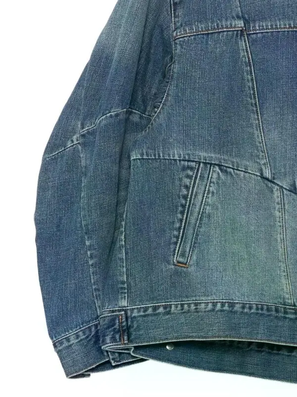 JNBY Oversized Panelled Denim Jacket
