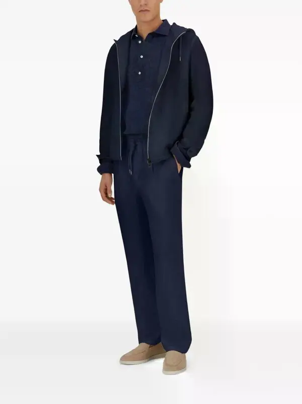 Herno Drawstring Straight-leg Trousers