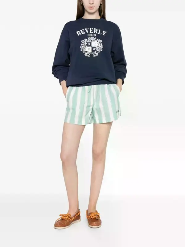 SPORTY & RICH Beverly Hills Graphic Sweatshirt