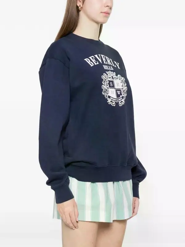 SPORTY & RICH Beverly Hills Graphic Sweatshirt