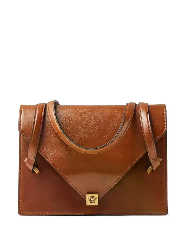 Versace Severine Leather Shoulder Bag
