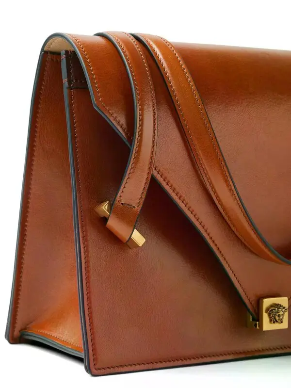Versace Severine Leather Shoulder Bag
