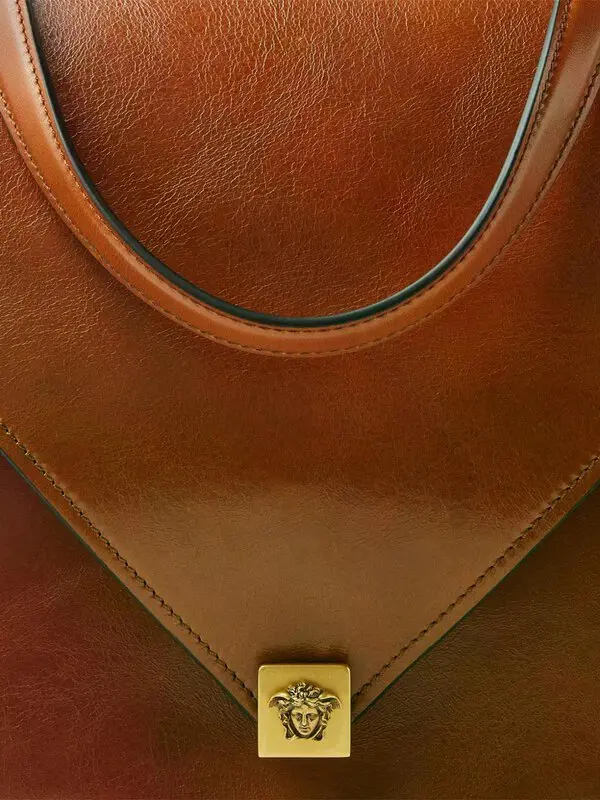 Versace Severine Leather Shoulder Bag