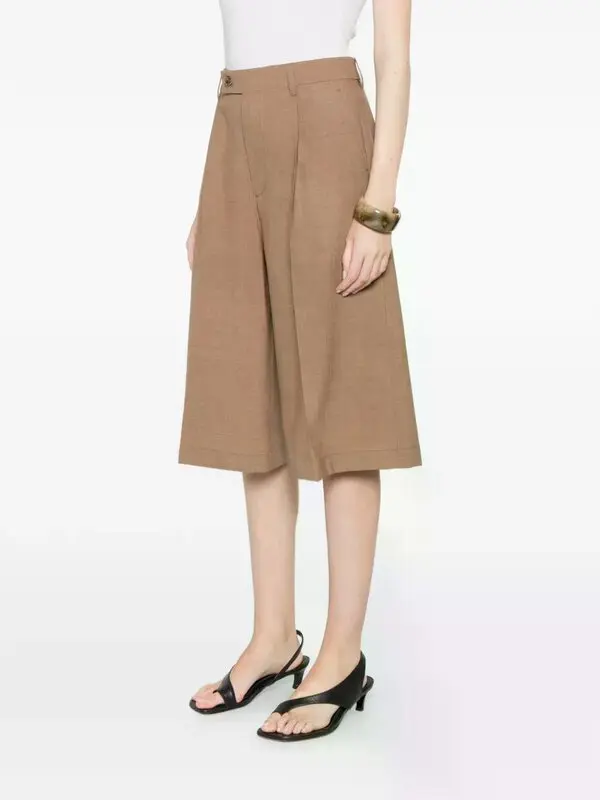 BERWICH Linda Pleated Shorts