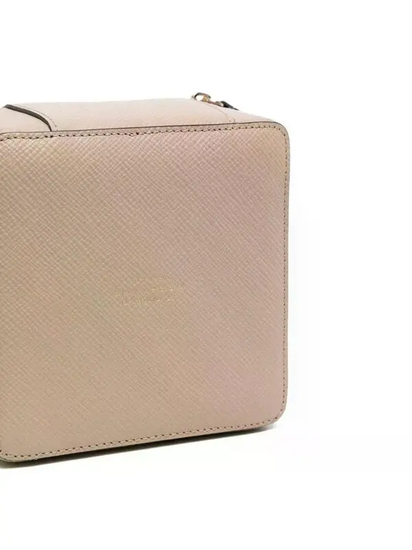 Smythson Logo-stamp Zip Box