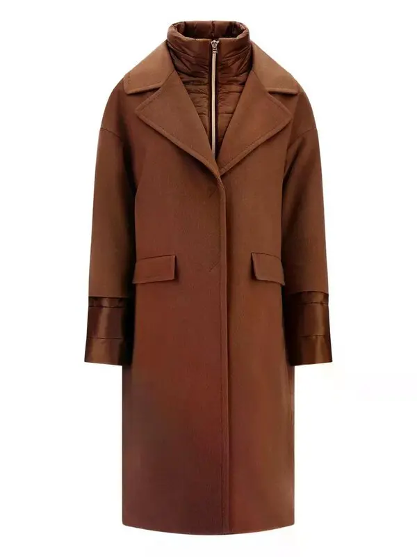 Herno Single-breasted Long-sleeve Coat