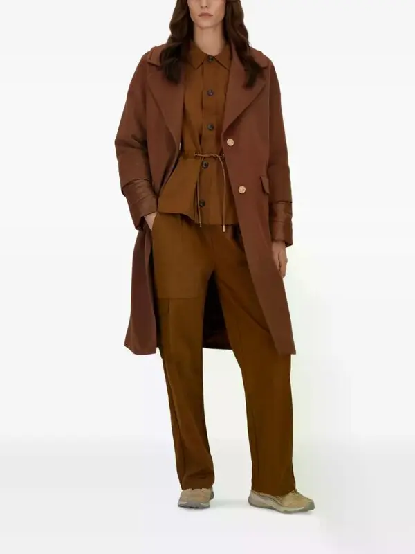 Herno Single-breasted Long-sleeve Coat