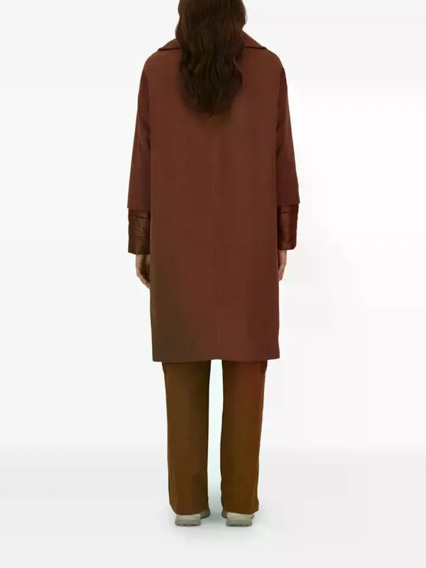 Herno Single-breasted Long-sleeve Coat