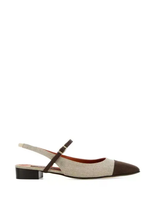 CAREL Oceano Cap-toe Slingback Pumps