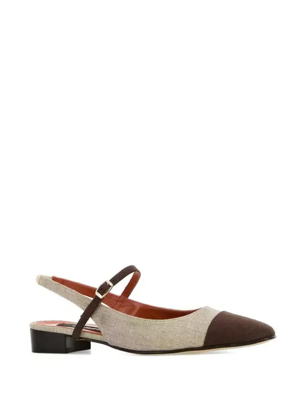 CAREL Oceano Cap-toe Slingback Pumps