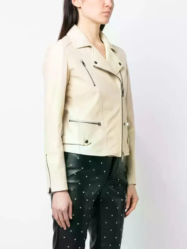 Simonette Ravizza Zip-up Biker Jacket