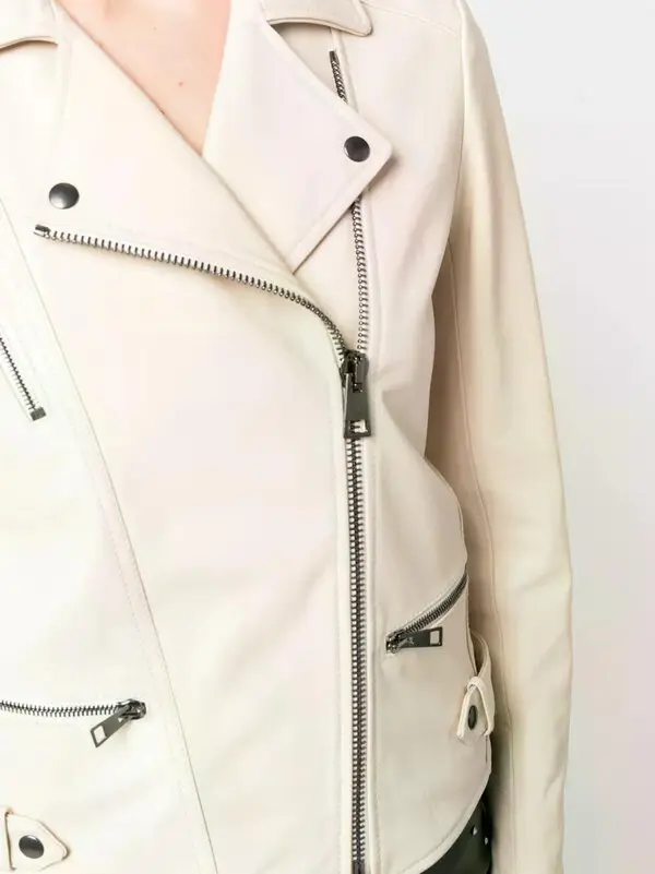 Simonette Ravizza Zip-up Biker Jacket