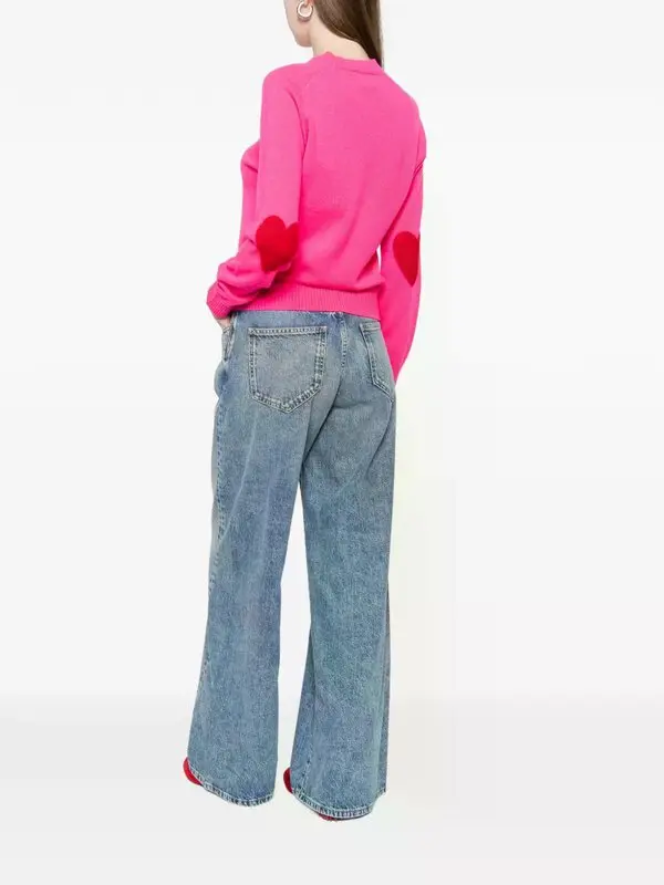 From Future Crew-neck Long-sleeve Sweater