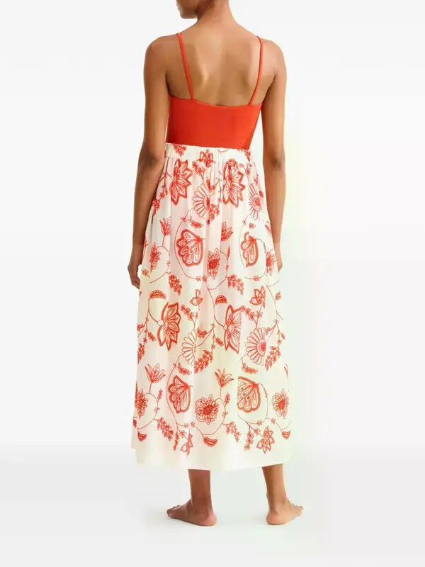 ERES Calie Midi Skirt - Red