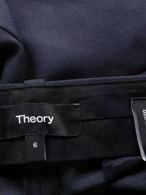 Theory Tailored High-rise Wool Trousers
