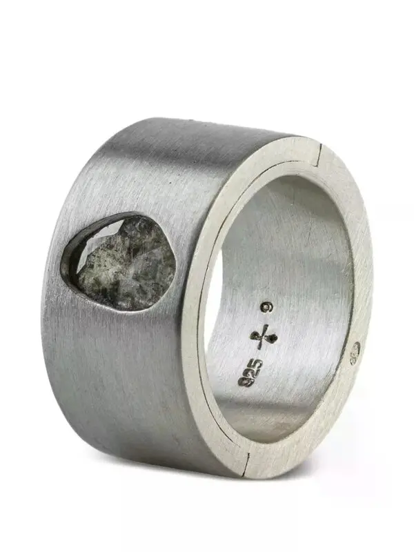 PARTS OF FOUR Sistema Diamond Ring - Silver