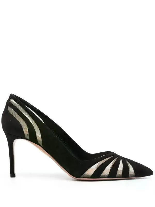AQUAZZURA 75mm The Spy Pumps