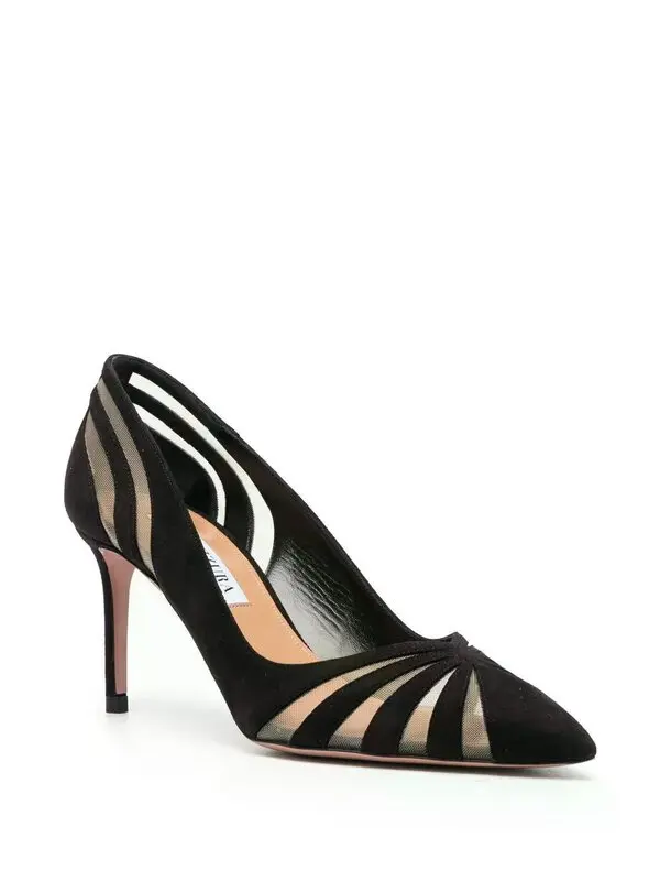 AQUAZZURA 75mm The Spy Pumps