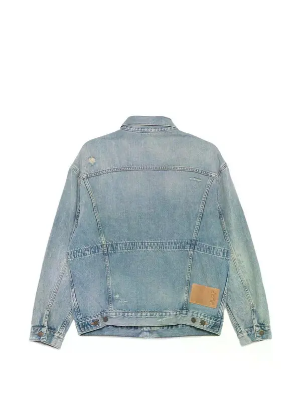 HAIKURE Distressed Buttoned Jacket