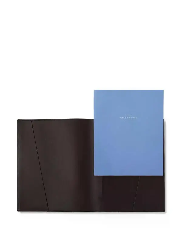 Smythson Evergreen Refillable Large Notebook