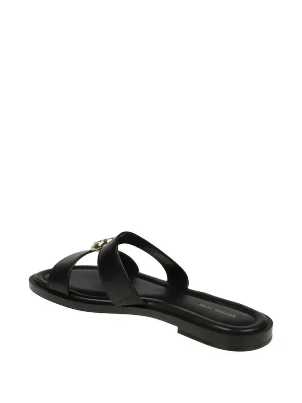 Michael Kors Logo Detail Flat Sandals