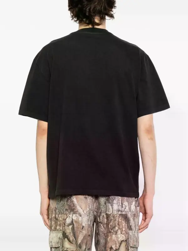 MELT Skull Bones Printed T-shirt - Black