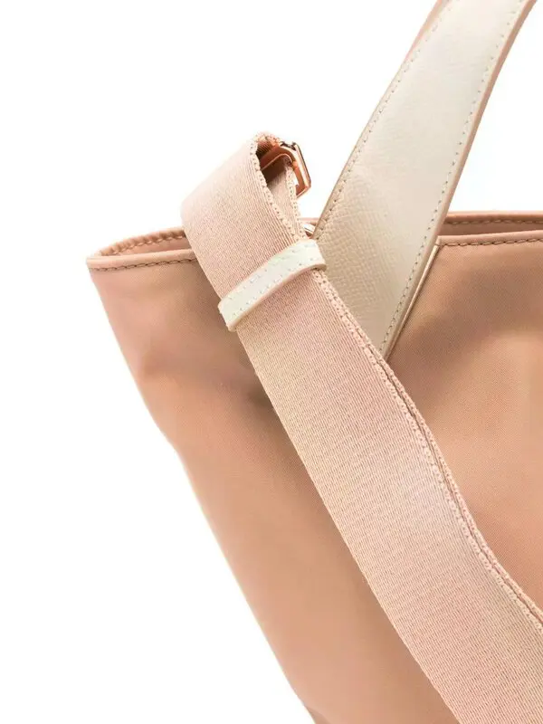 ALEXANDER SMITH Logo-stripe Tote Bag - Pink