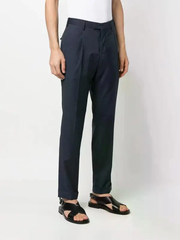 PT TORINO Straight-leg Trousers - Blue