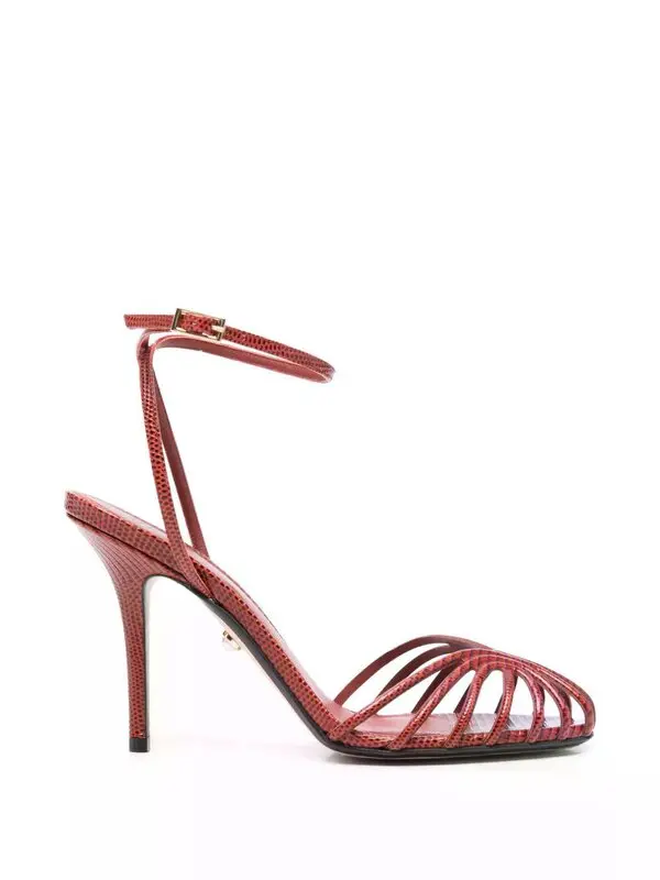 ALEVI MILANO Strappy Heeled Sandals - Red