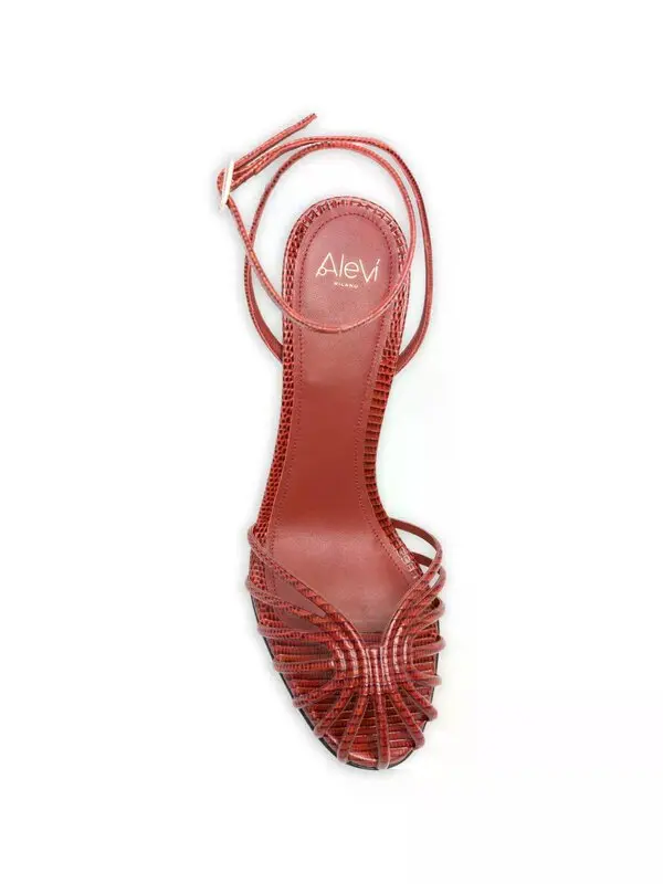 ALEVI MILANO Strappy Heeled Sandals - Red