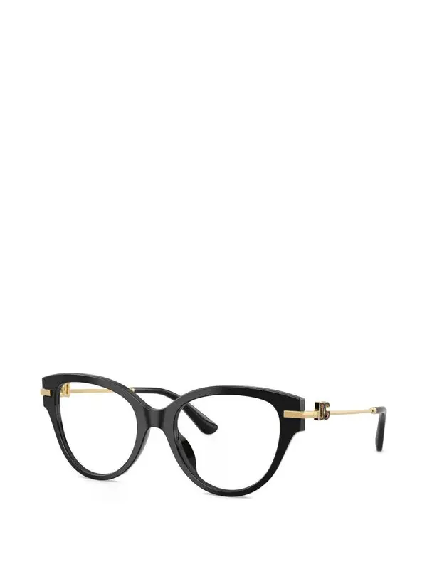 Dolce & Gabbana Cat-eye Eyeglasses - Black