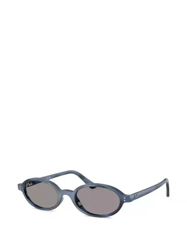 Ray-ban Oval-frame Sunglasses - Blue
