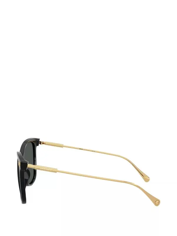 Versace Medusa Plaque Square-frame Sunglasses
