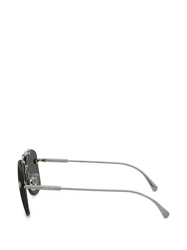 Versace Browline Medallion Sunglasses